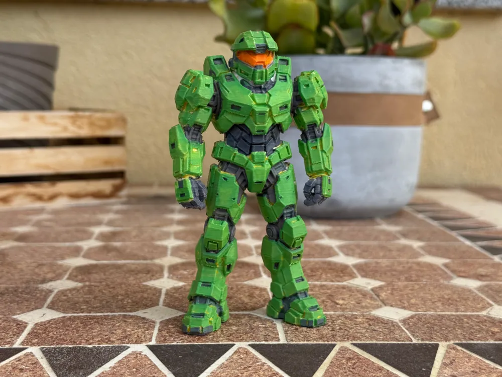 Master Chief Mecha | Figura de Acción por Shellhead Labs MakerWorld ...