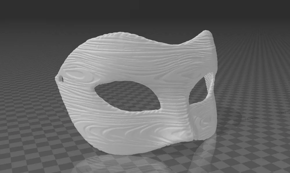 Wooden mask - Free 3D Print Model - MakerWorld