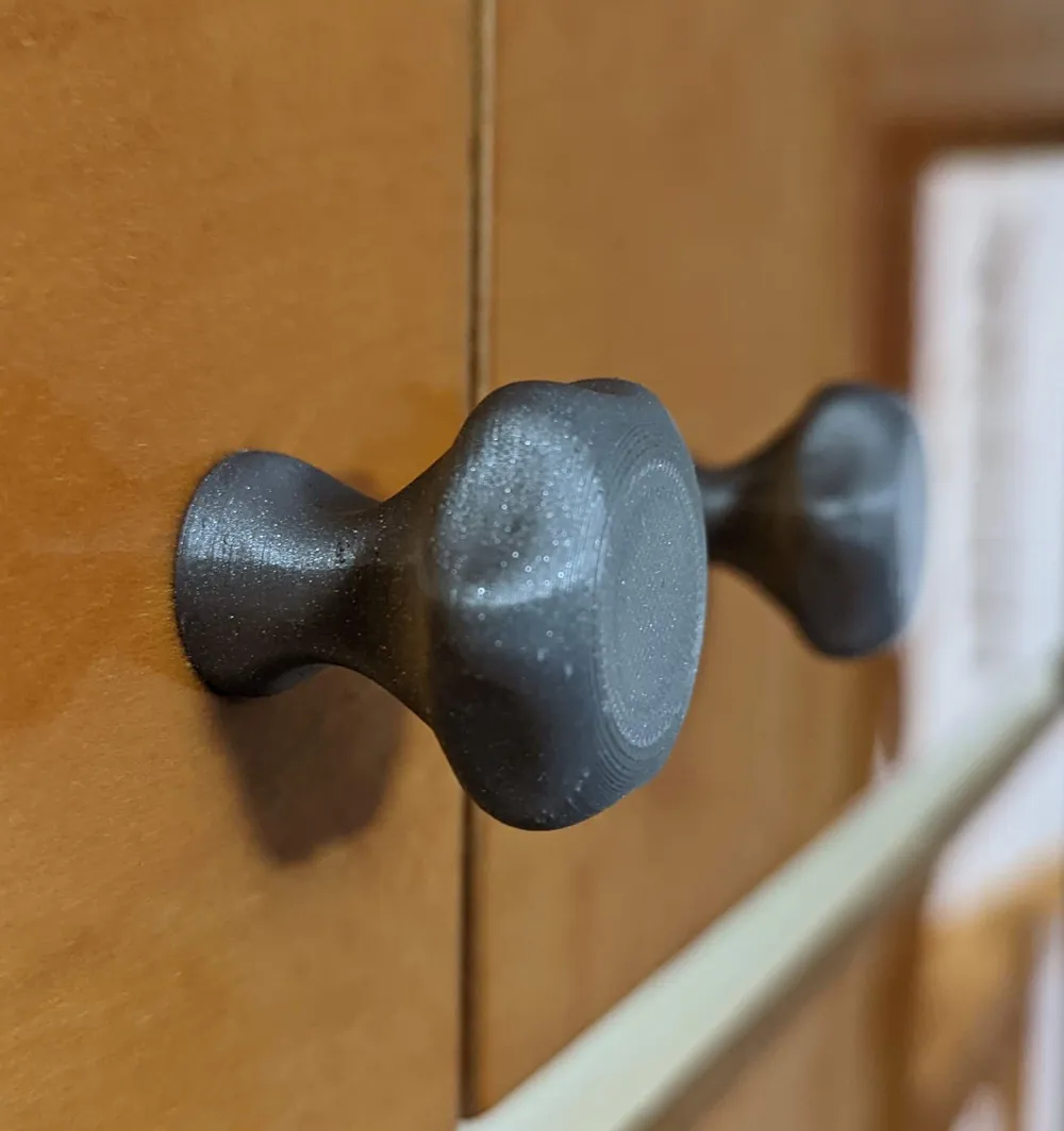 Ergonomic cabinet knob by Many24 - MakerWorld