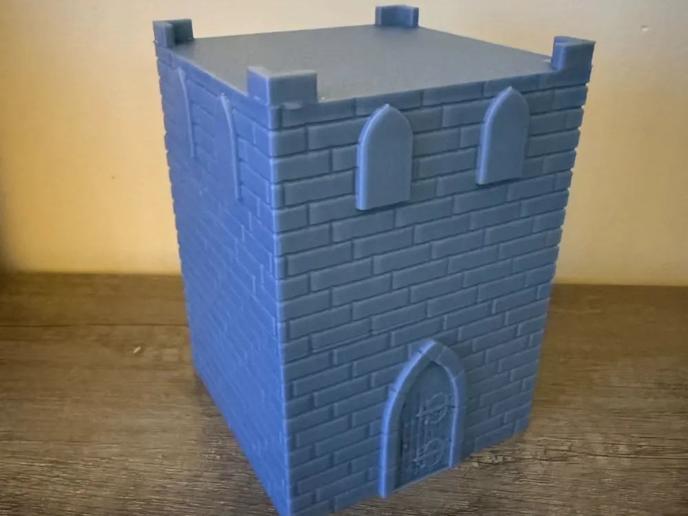 Castle Deck Box MTG - Free 3D Print Model - MakerWorld