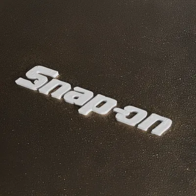 Snap-On Tools Logo Emblem - Custom 3D Printed by Solewave MakerWorld ...