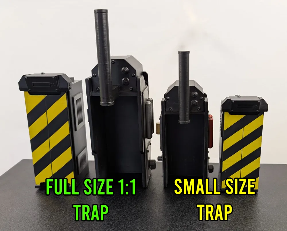 Ghostbusters Ghost Trap - FULL SIZE - Free 3D Print Model - MakerWorld
