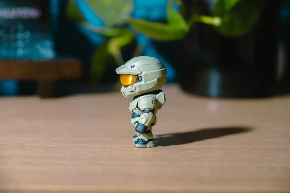 Master chief - Gamer Mini Figure by Lawson3D MakerWorld: Download Free ...