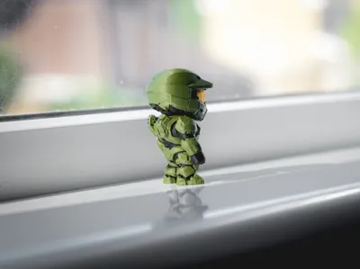Master chief - Gamer Mini Figure by Lawson3D MakerWorld: Download Free ...
