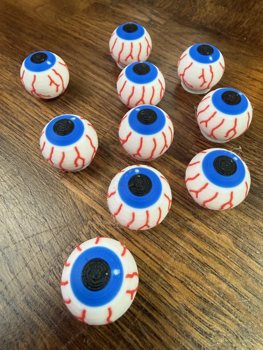 Easy to print Eyeballs Cosplay/Decoration AMS - Free 3D Print Model ...