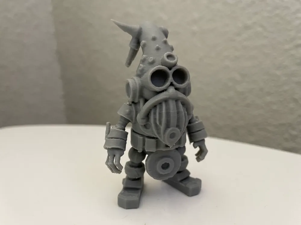 AI Steampunk Gnome by Tater Zoid MakerWorld: Download Free 3D Models