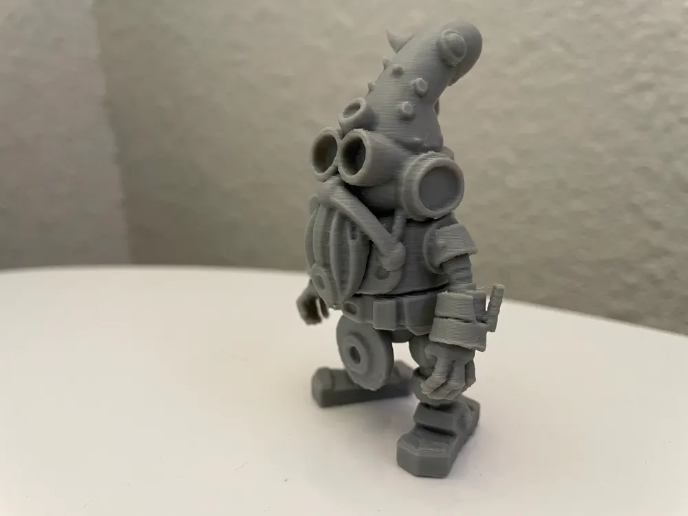 AI Steampunk Gnome by Tater Zoid MakerWorld: Download Free 3D Models