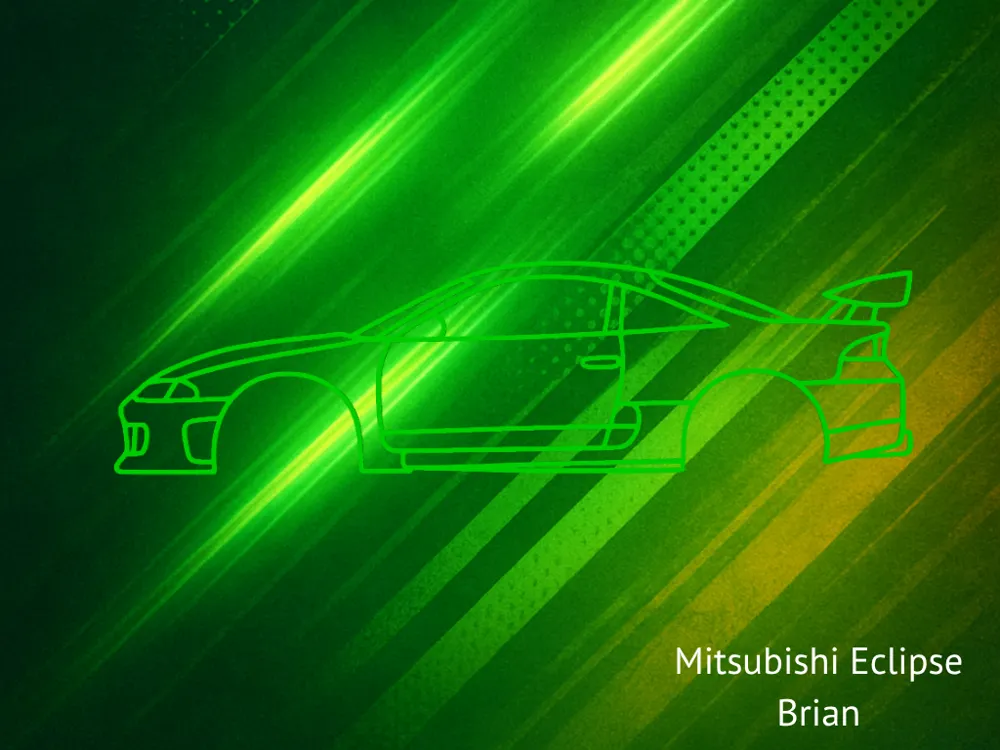 Mitsubishi Eclipse Brian by Shape MakerWorld: Download Free 3D Models