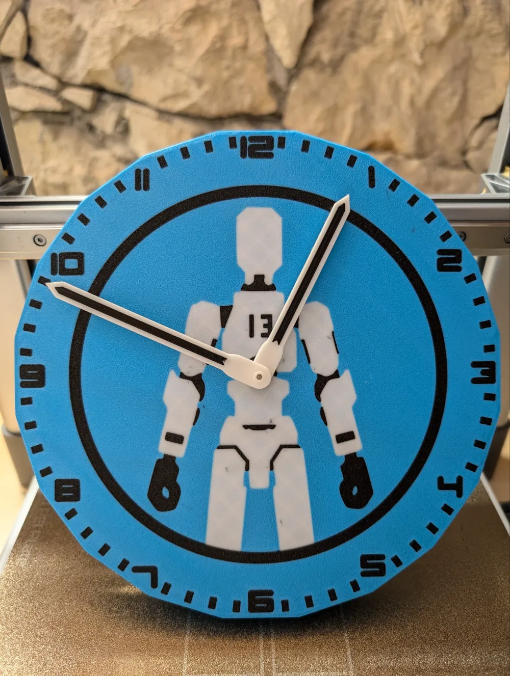 Dummy 13 Clock by alfazulu77 - MakerWorld