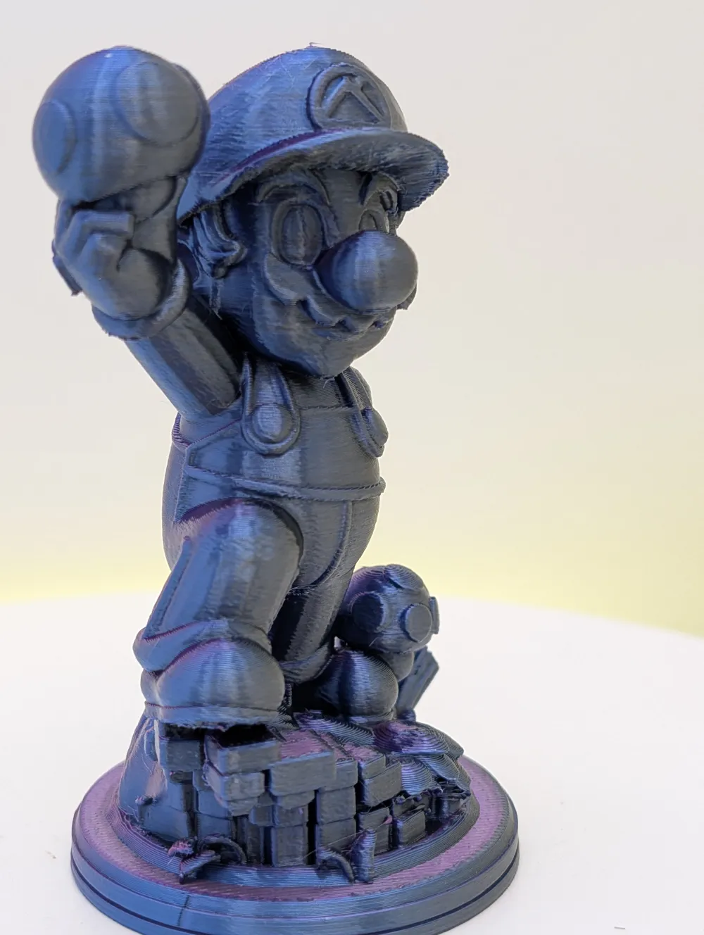Mario Statue - Fan Art by PDP_Nick MakerWorld: Download Free 3D Models