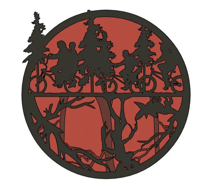 Stranger Things Upside Down art full color No AMS by PWmodder1027 ...