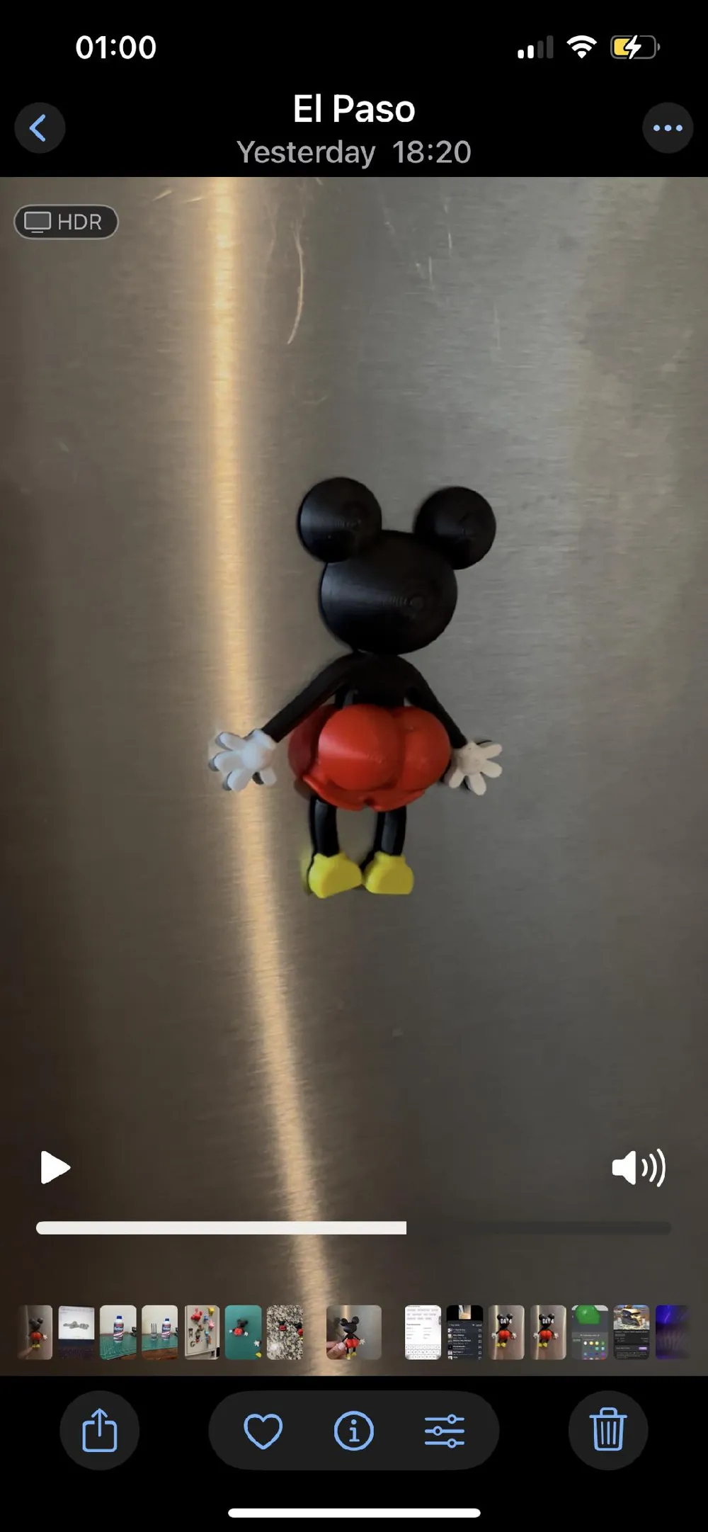 Mickey Mouse Fridge Magnet by Newby MakerWorld: Download Free 3D Models