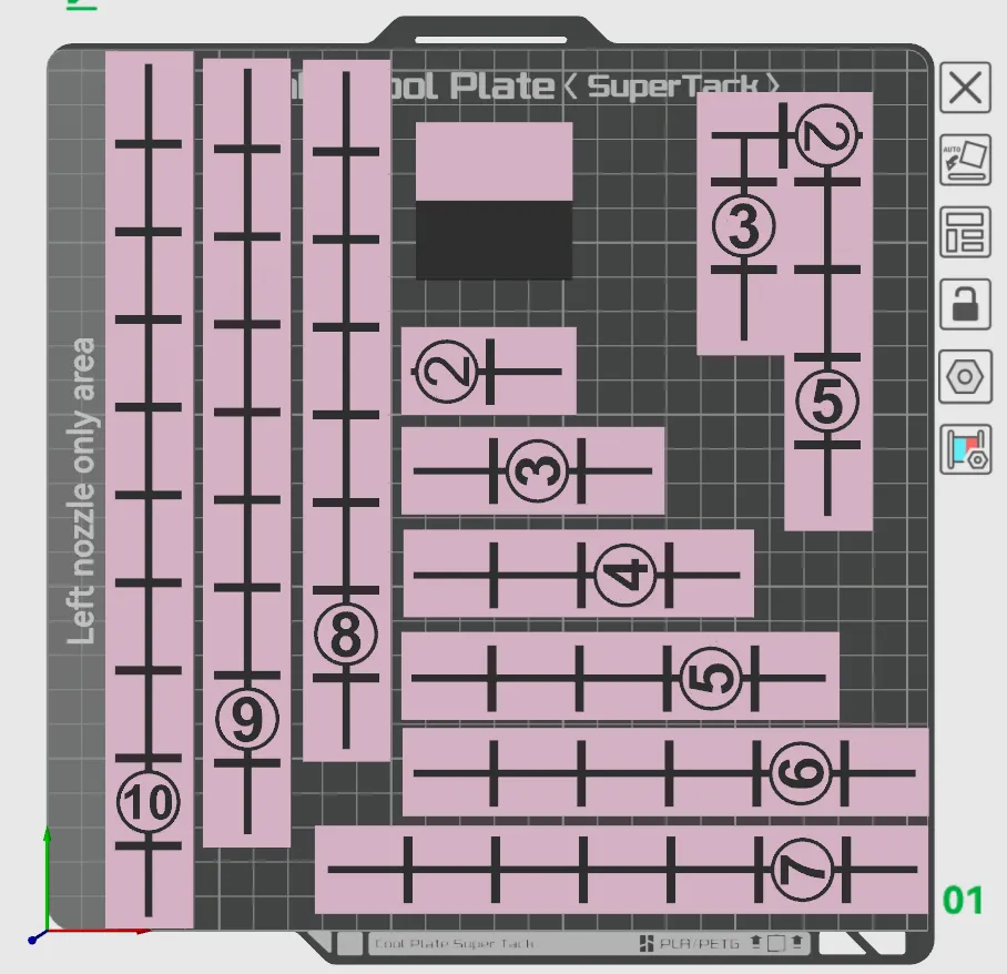 Tabletop Gaming Measuring Sticks - Double Square - Free 3D Print Model ...
