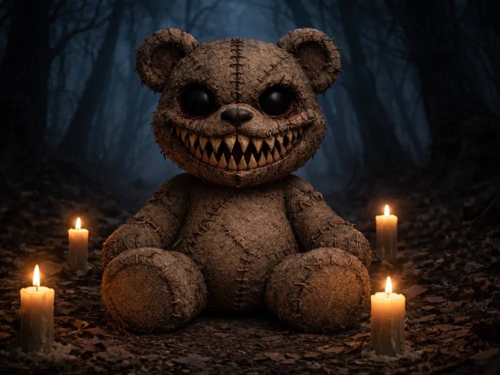 Last Filament Horror Teddy Bear (5-50 Grams) - Free 3D Print Model ...