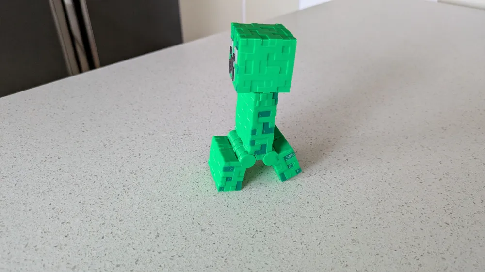Articulated Minecraft Creeper by Bungleboy MakerWorld: Download Free 3D ...