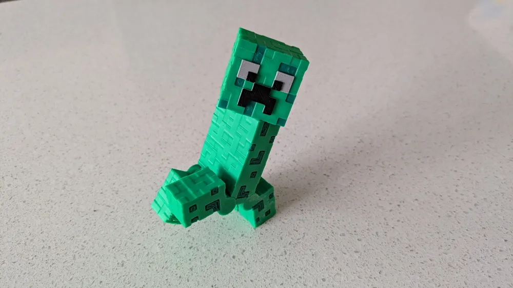 Articulated Minecraft Creeper by BungleboyMakerWorld: Download Free 3D ...