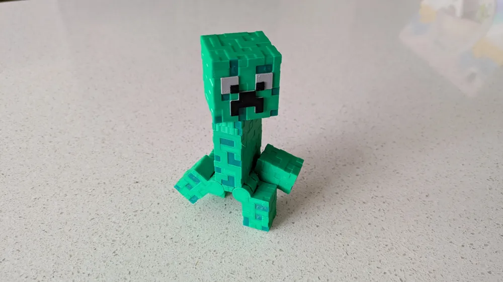 Articulated Minecraft Creeper by Bungleboy MakerWorld: Download Free 3D ...