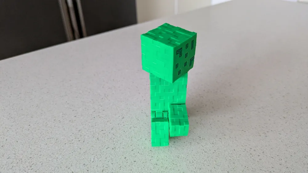 Articulated Minecraft Creeper by Bungleboy MakerWorld: Download Free 3D ...