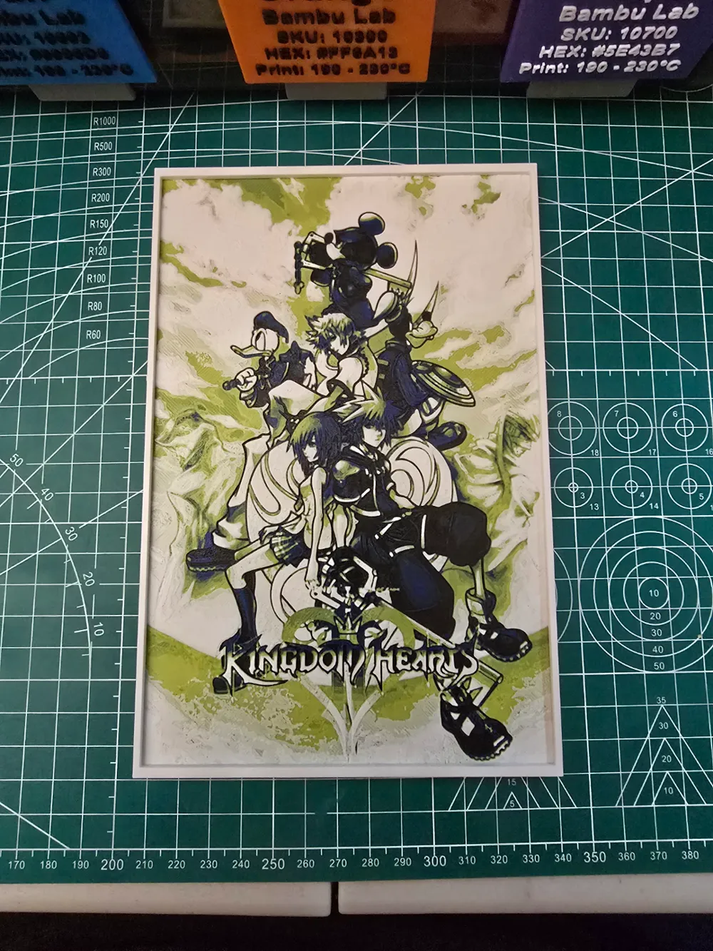 Kingdom Hearts 2 Poster - Hueforge Art by Lumpy3D - MakerWorld