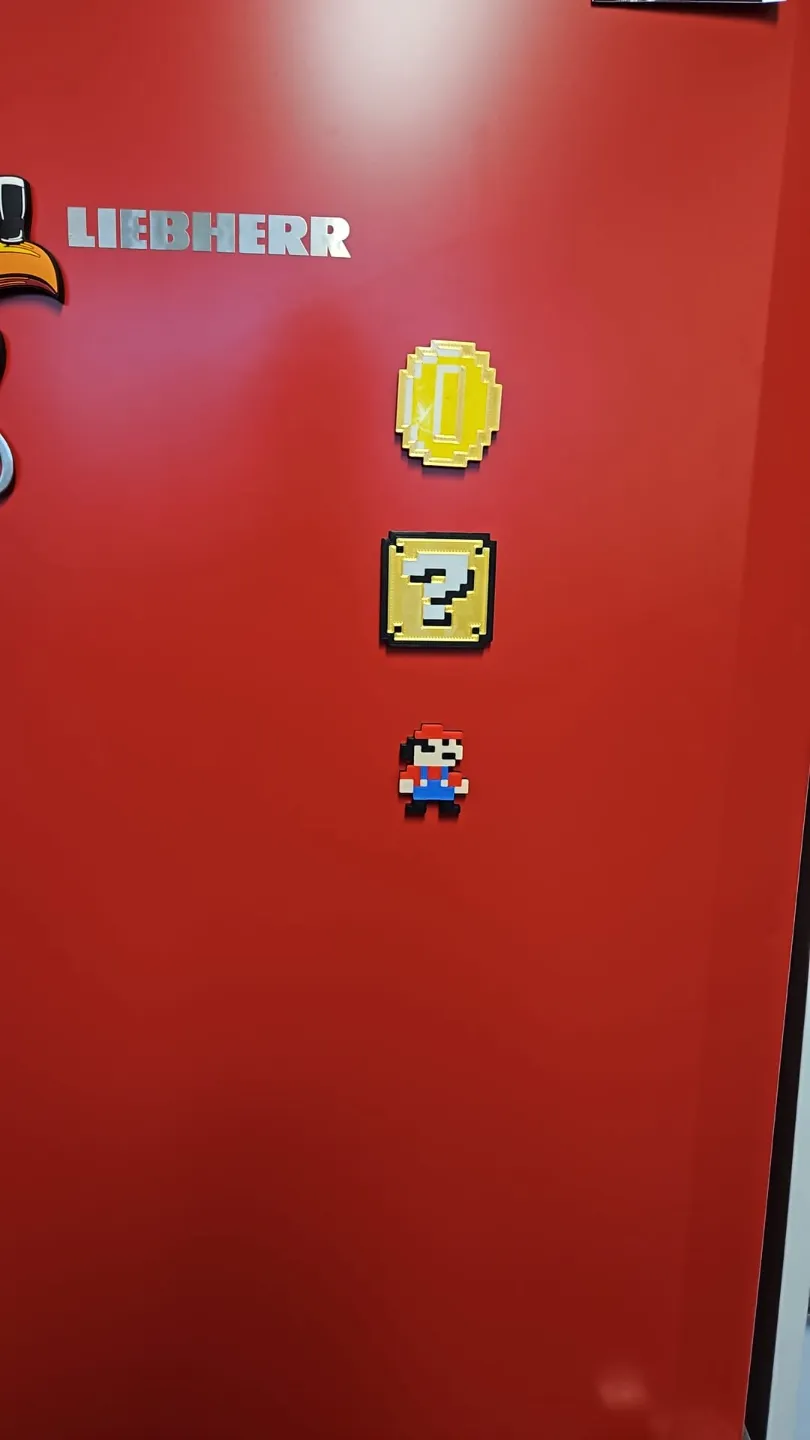 Mario Pixel Coin by Symmster - MakerWorld