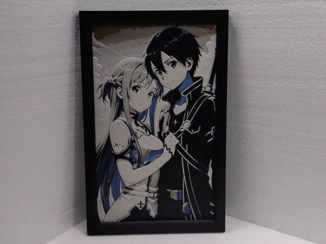 Sword art Online Kirito & Asuna II - Free 3D Print Model - MakerWorld