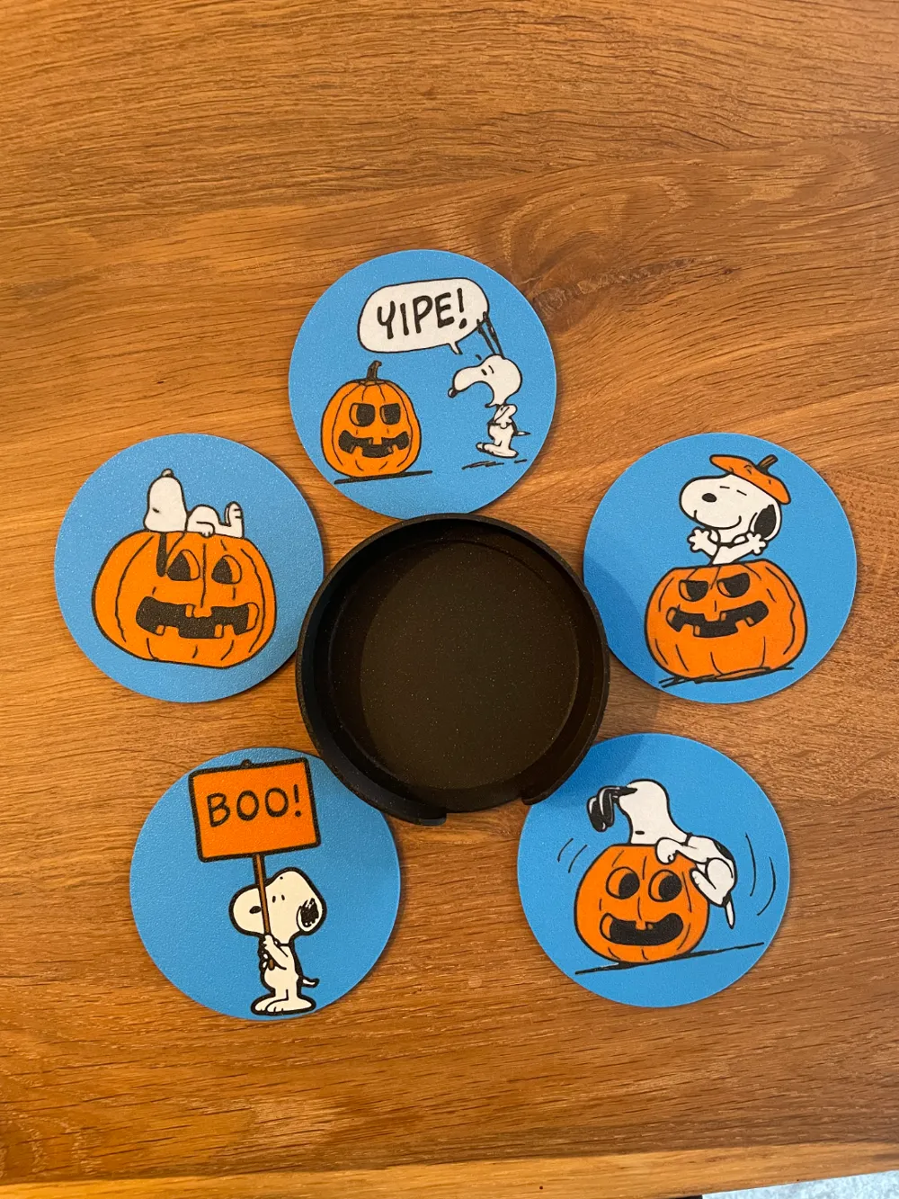 Snoopy Halloween Coaster Set / 4 color / peanuts by 3D Prints This Week ...