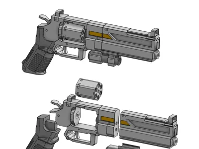 P-4 Senator v2 helldivers 2 - Free 3D Print Model - MakerWorld