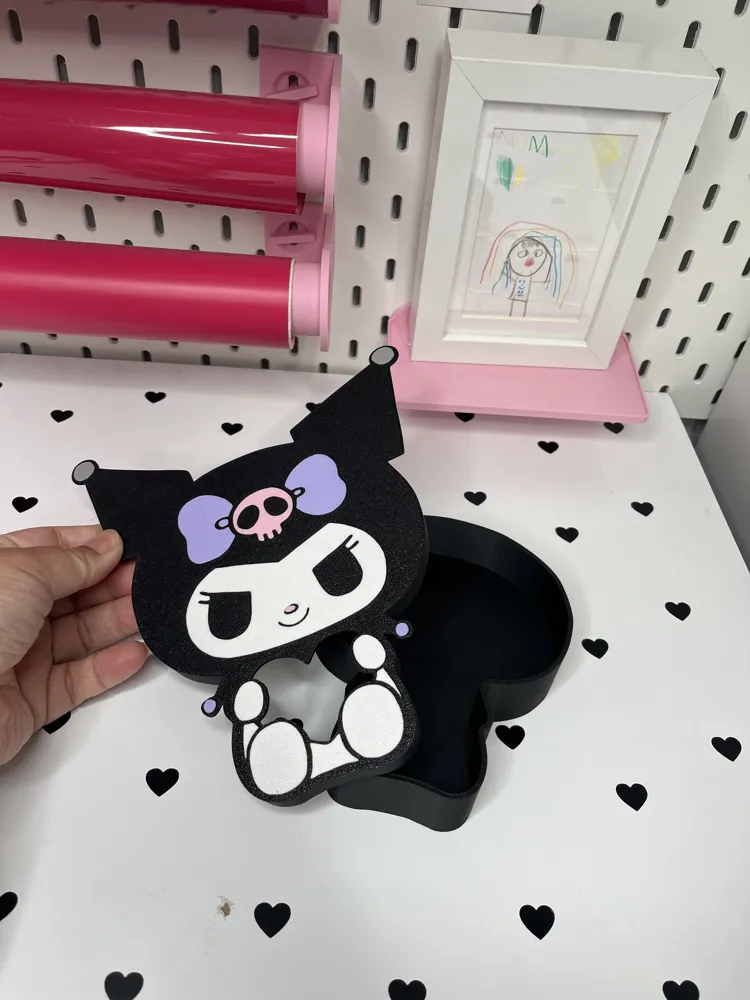 K_uromi Open Heart Box - Free 3D Print Model - MakerWorld