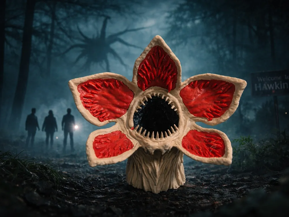 Stranger Things Demogorgon Head - Free 3D Print Model - MakerWorld