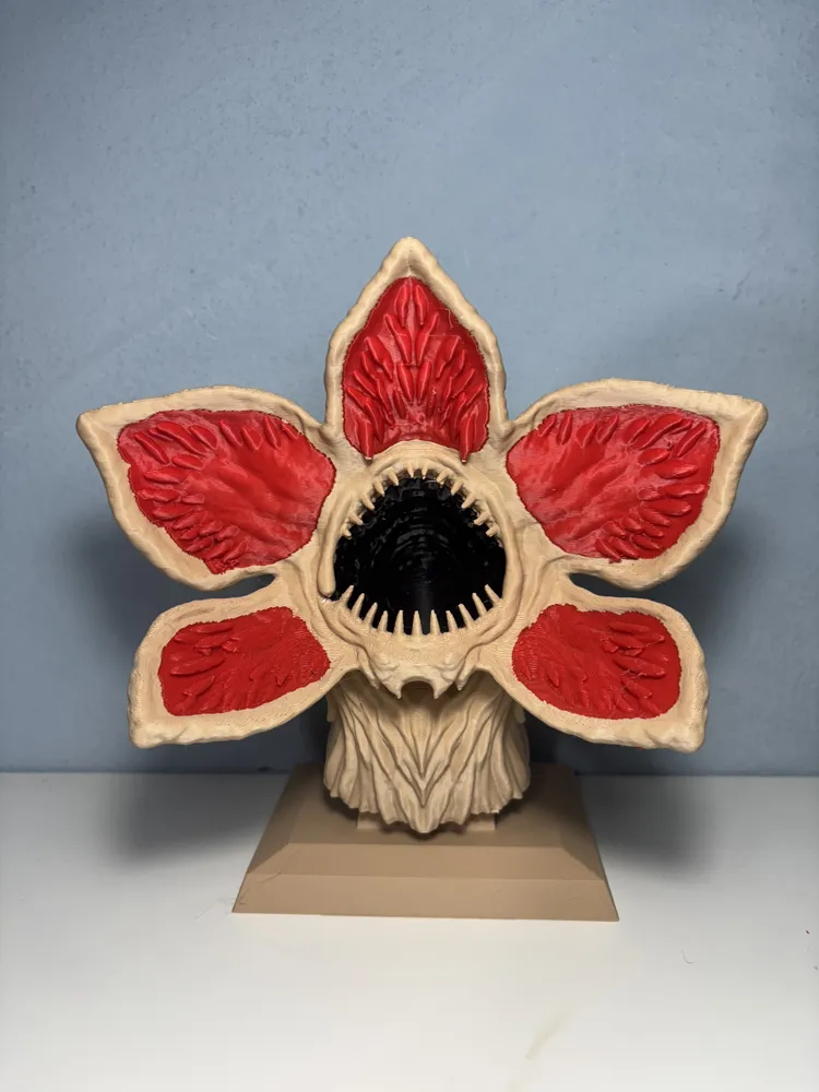 Stranger Things Demogorgon Head - Free 3D Print Model - MakerWorld