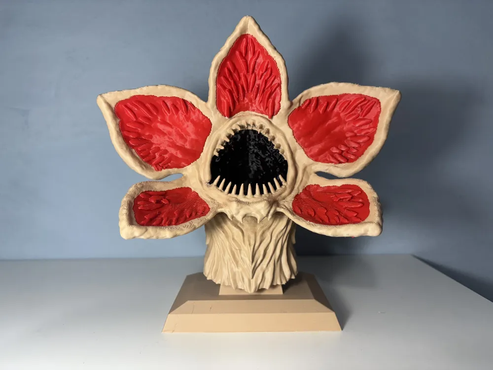 Stranger Things Demogorgon Head - Free 3D Print Model - MakerWorld