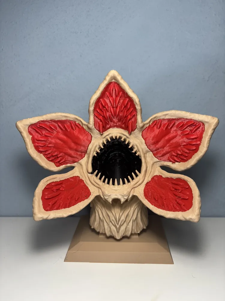 Stranger Things Demogorgon Head - Free 3D Print Model - MakerWorld