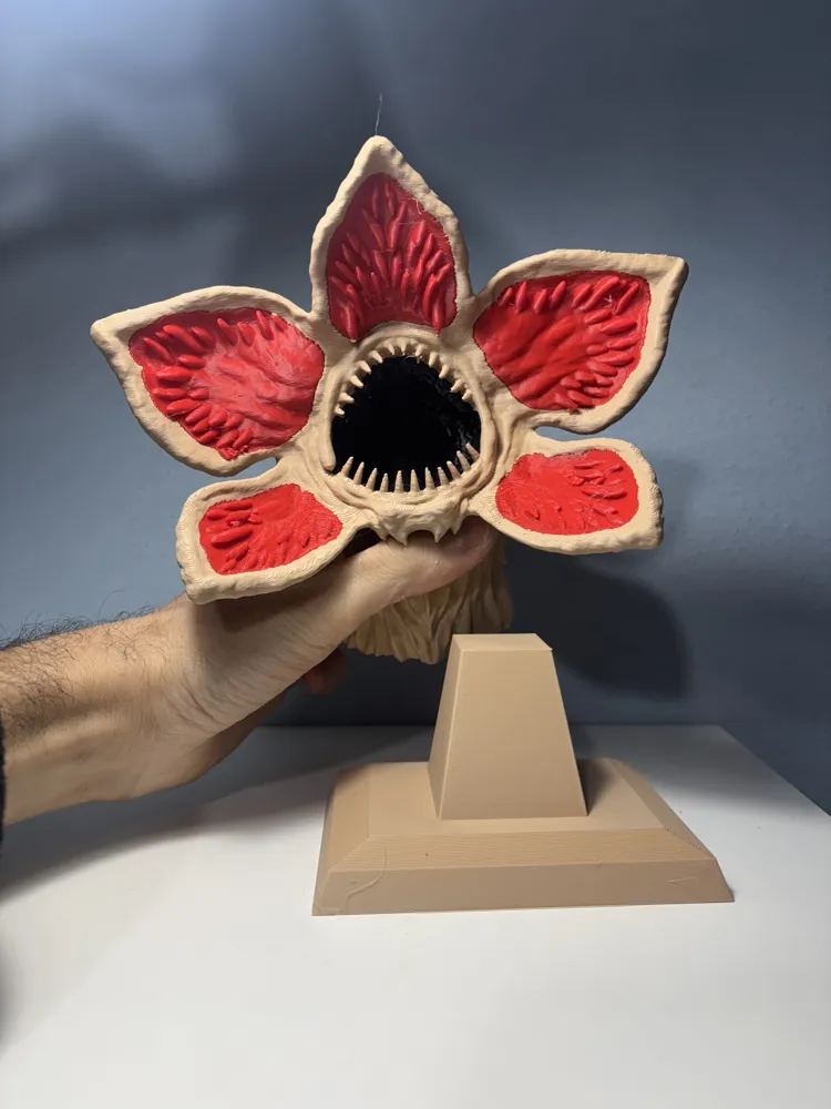 Stranger Things Demogorgon Head - Free 3D Print Model - MakerWorld