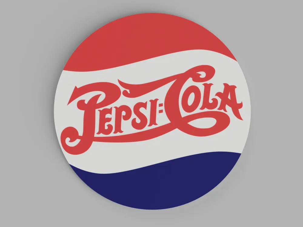 Pepsi retro coaster by jakubhroch - MakerWorld