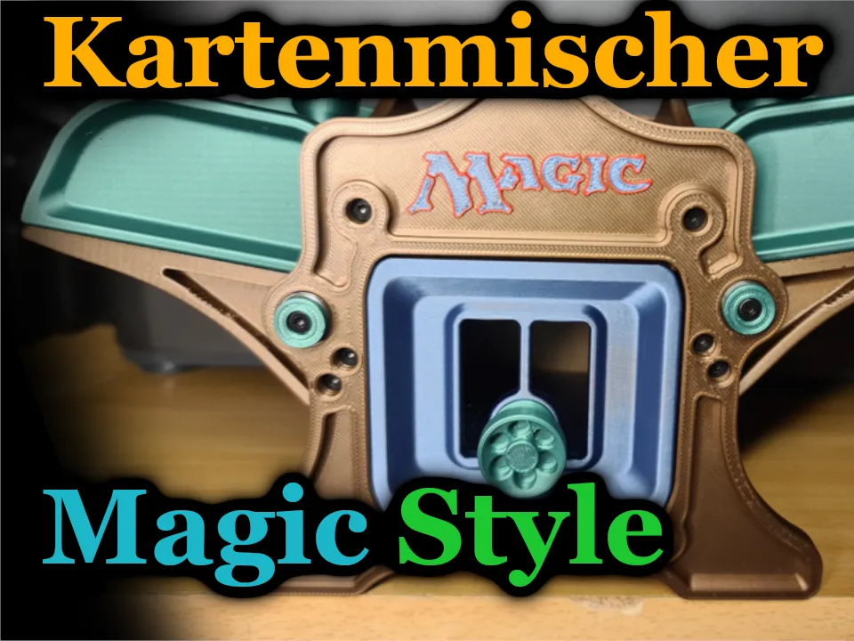 Magic the Gathering Card Shuffler - Free 3D Print Model - MakerWorld