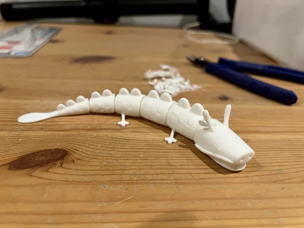 One Piece Ryunosuke Flexi magnet - Free 3D Print Model - MakerWorld