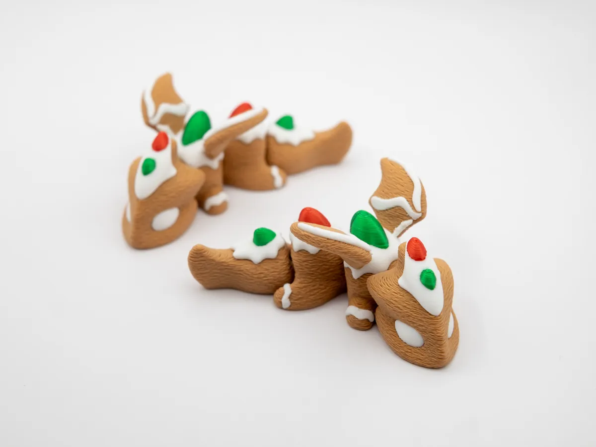 Mini Gingerbread Dragon by Printzee MakerWorld: Download Free 3D Models