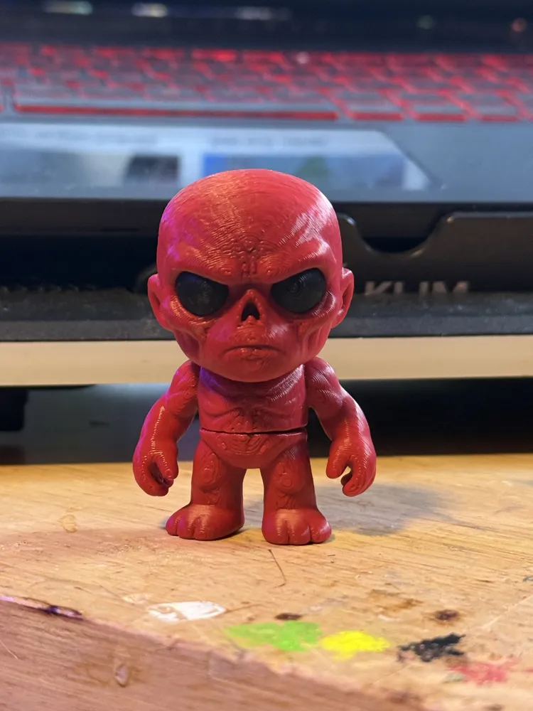 VECNA - STRANGER THINGS - FLEXI MINI - Free 3D Print Model - MakerWorld