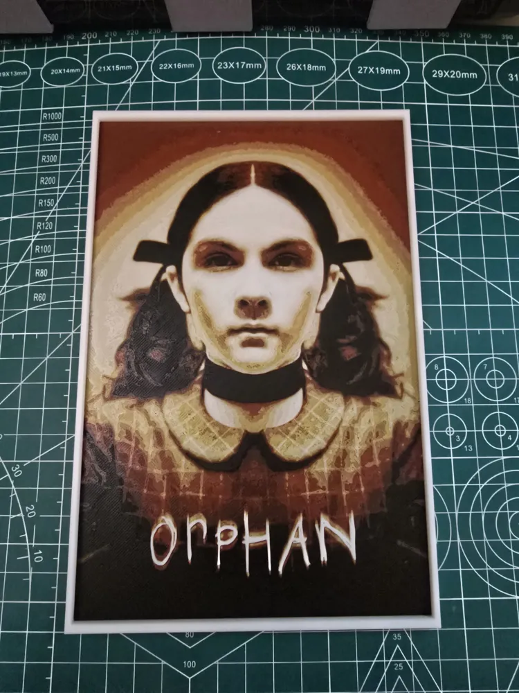 Orphan Movie Poster - Hueforge Art by Lumpy3DMakerWorld: Download Free ...