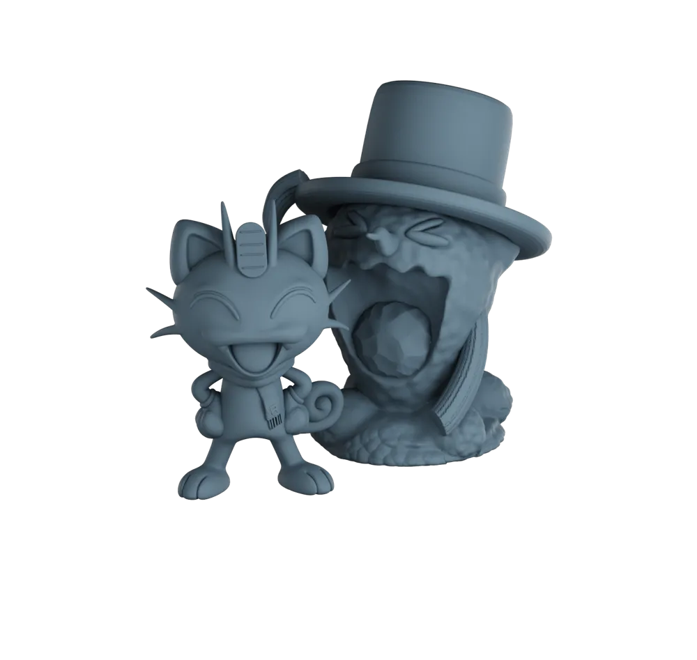 Meowth Winter Cloth by SnK3DD - MakerWorld