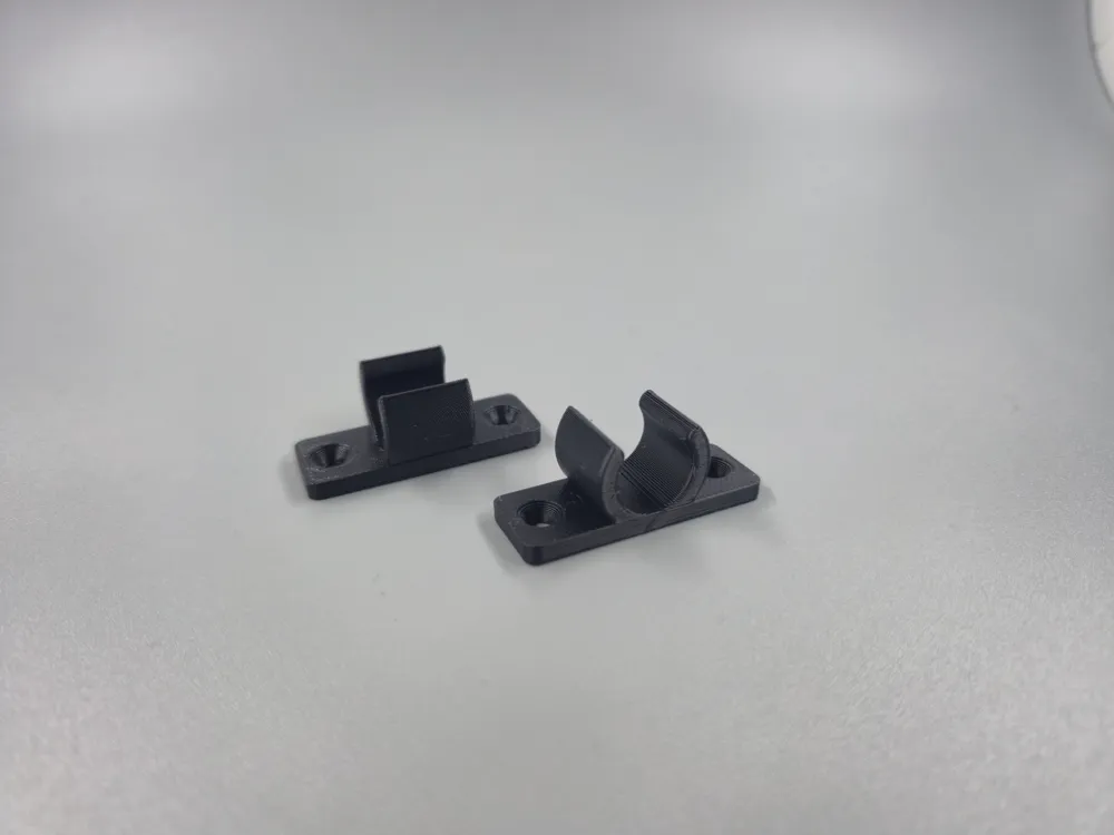 Clip set for 8/10/12 mm round rods - Free 3D Print Model - MakerWorld