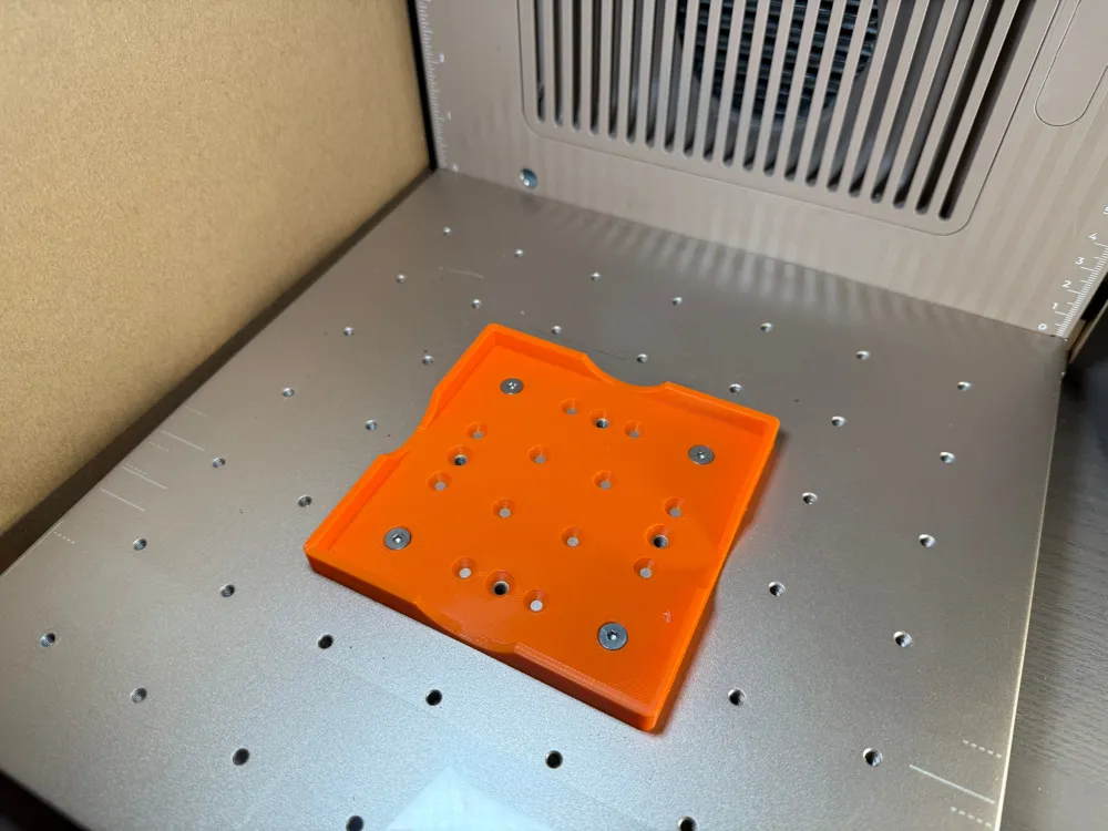 xTool Coaster Fixture (F1+F2 / F1 Ultra+F2 Ultra) - Free 3D Print Model ...