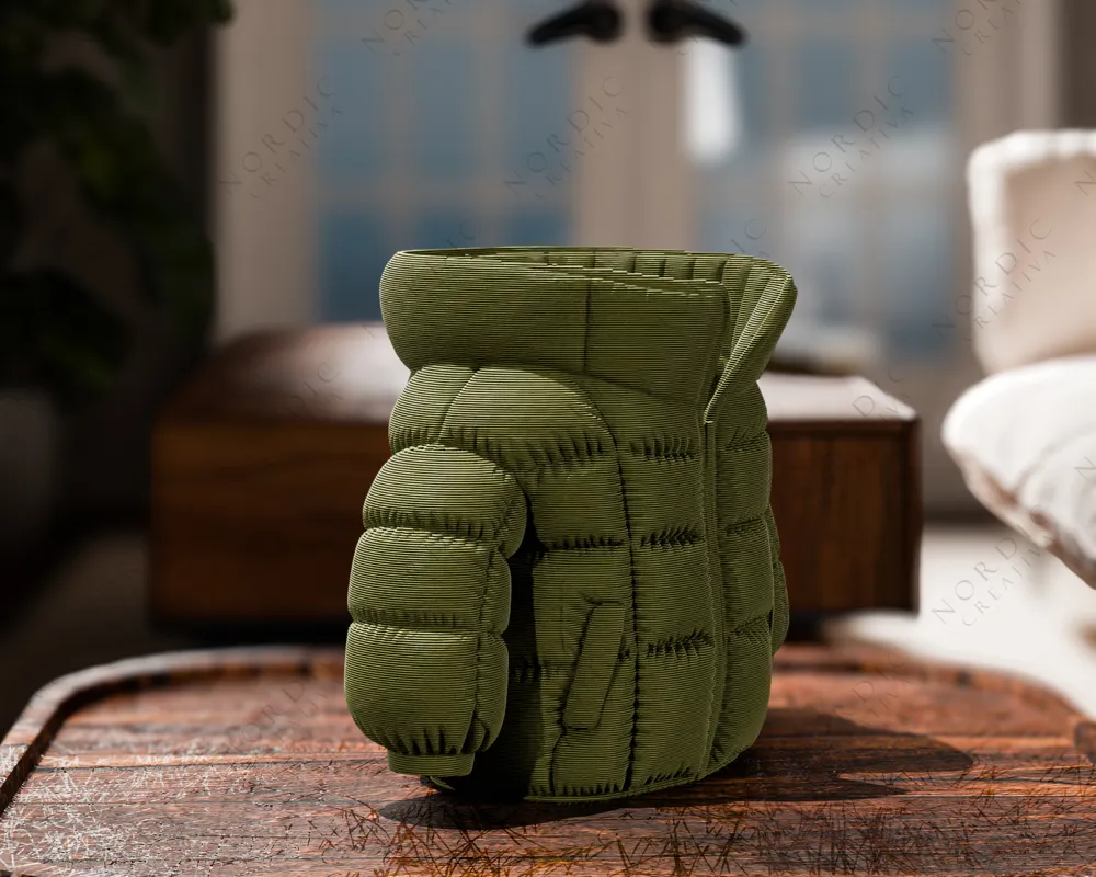 Puffer Jacket Planter Pot - Free 3D Print Model - MakerWorld