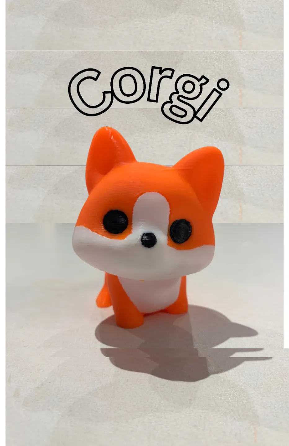 Cute Corgi - Free 3D Print Model - MakerWorld