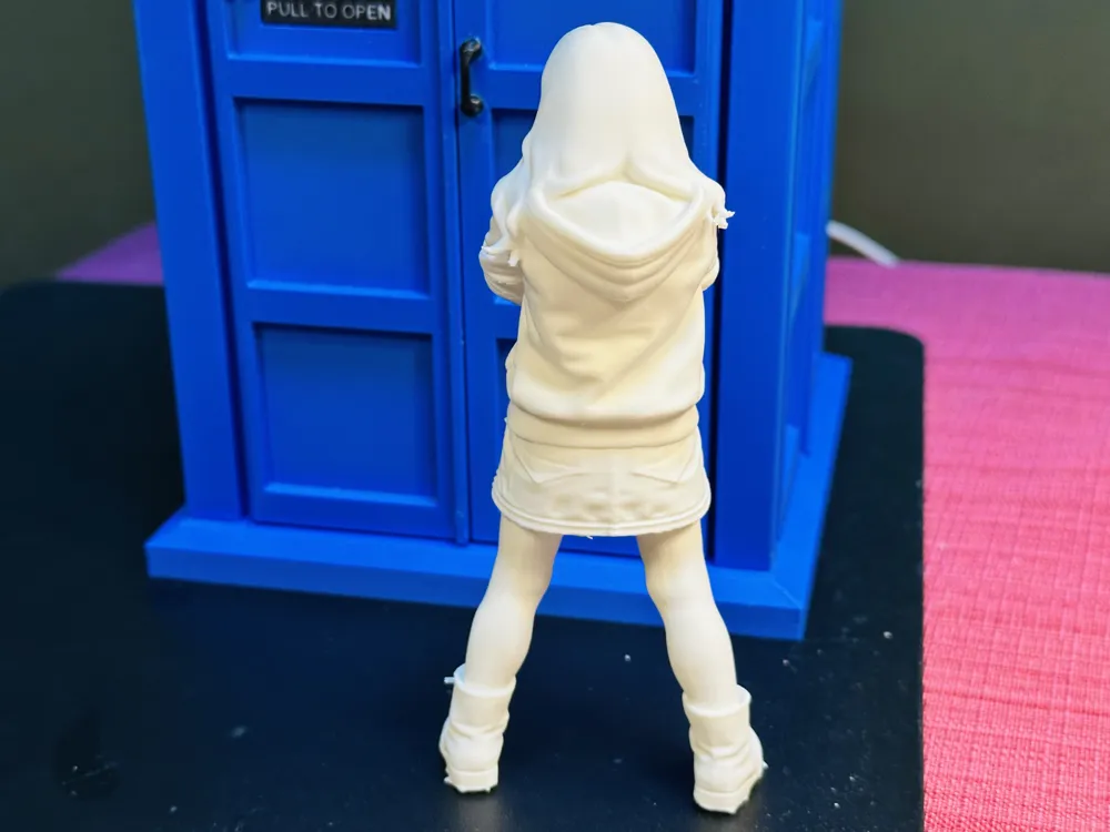 Young Amy (Amelia) Pond 1 Figure – 1:10 Scale - Free 3D Print Model ...