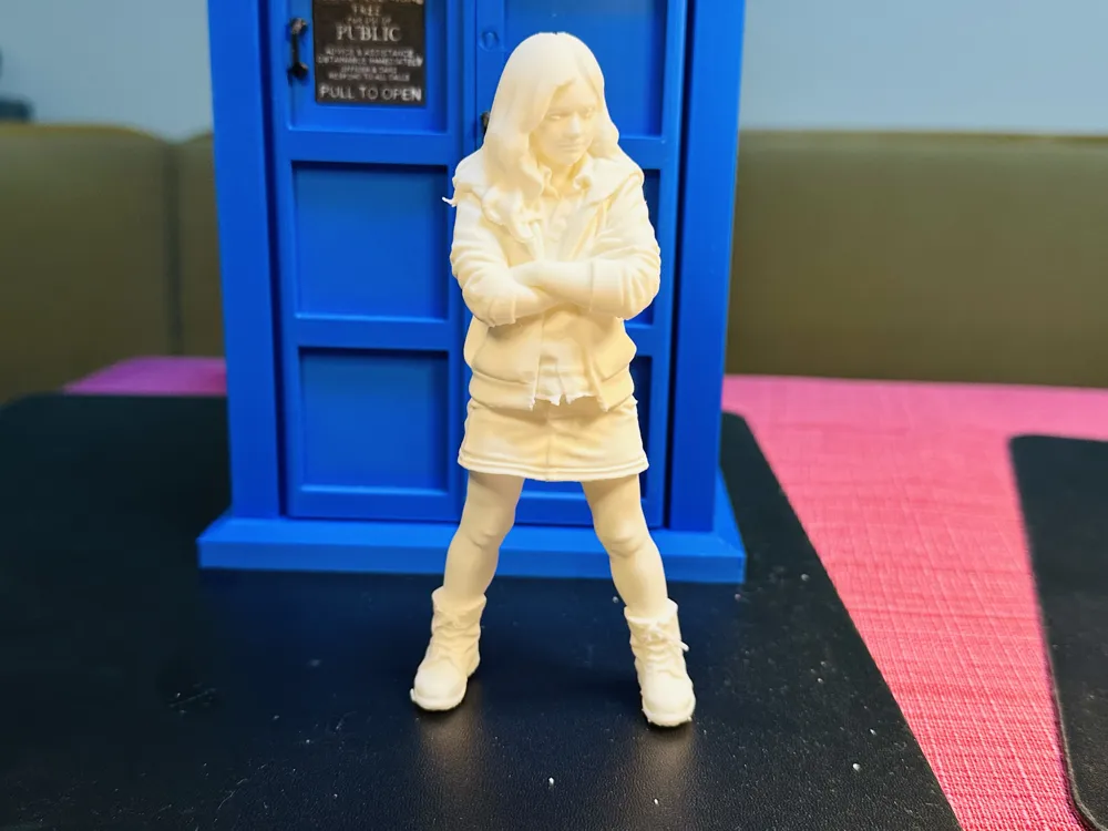 Young Amy (Amelia) Pond 1 Figure – 1:10 Scale - Free 3D Print Model ...