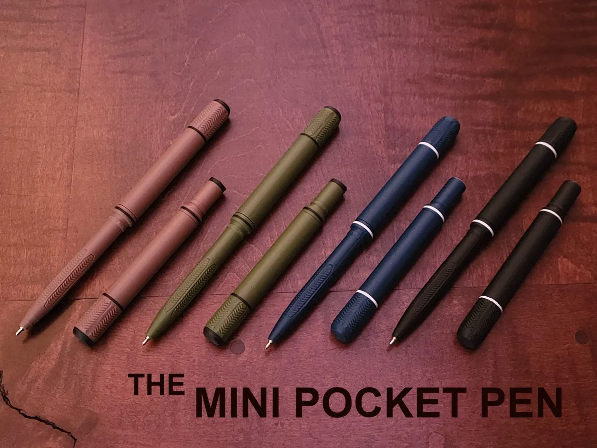 Mini Pocket Pen - Free 3D Print Model - MakerWorld