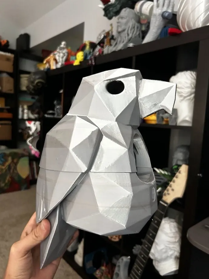 Polly, the poly parrot, BIRDHOUSE! by Timberlake Creations MakerWorld ...