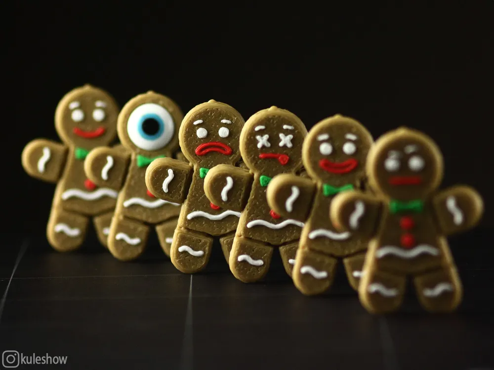 Flexible Gingerbread man by bigovereasy MakerWorld: Download Free 3D Models