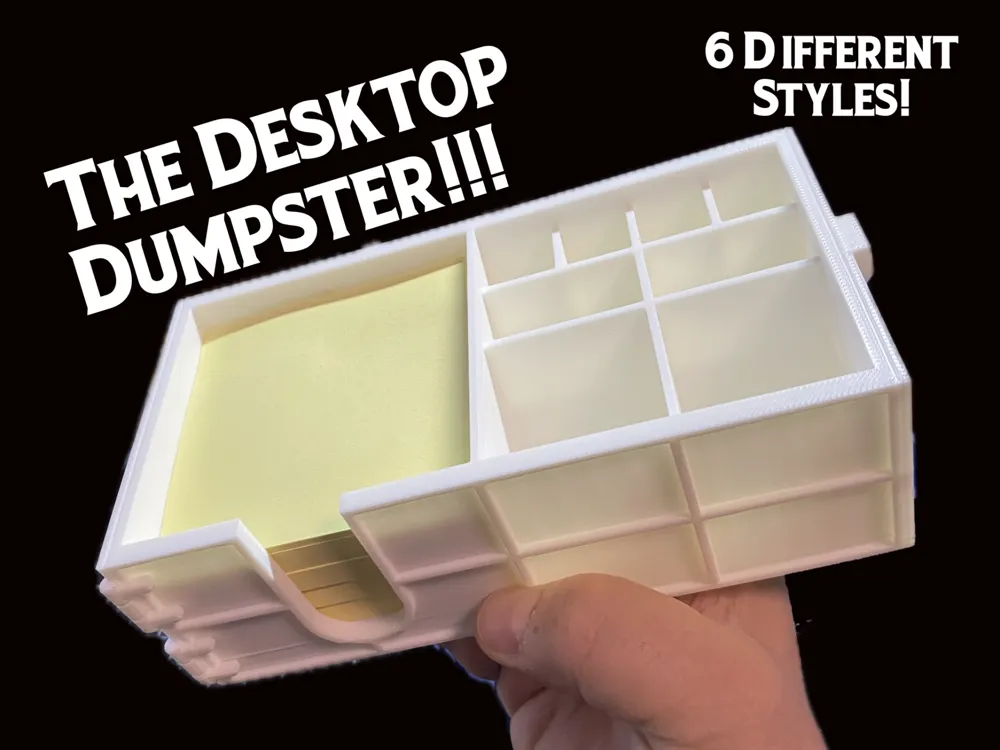 Desktop Dumpsters! by lukeinthegarage - MakerWorld